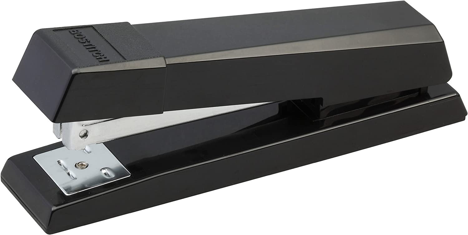 Bostitch Black B660-BLACK No-Jam Premium Desktop Stapler, Full-Strip ...